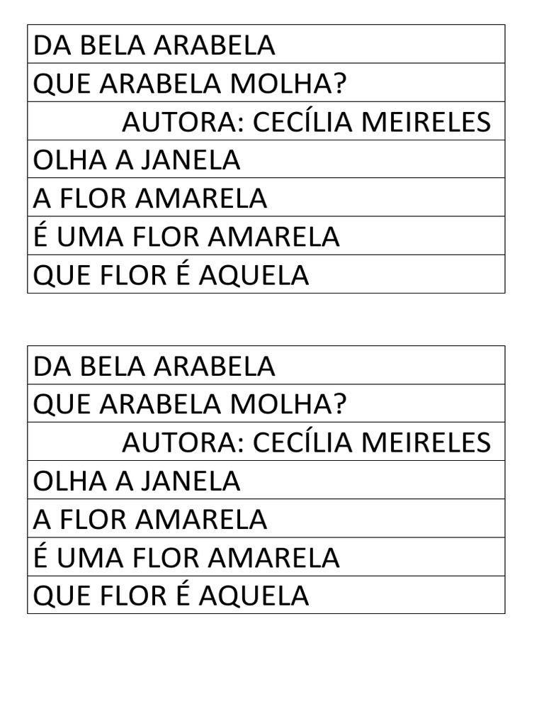 Texto Fatiado Flor Amarela | PDF