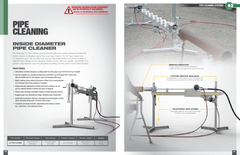2017 Stoneage Waterblast Catalog LR44-45 | PDF | Pipe (Fluid Conveyance) | Tools