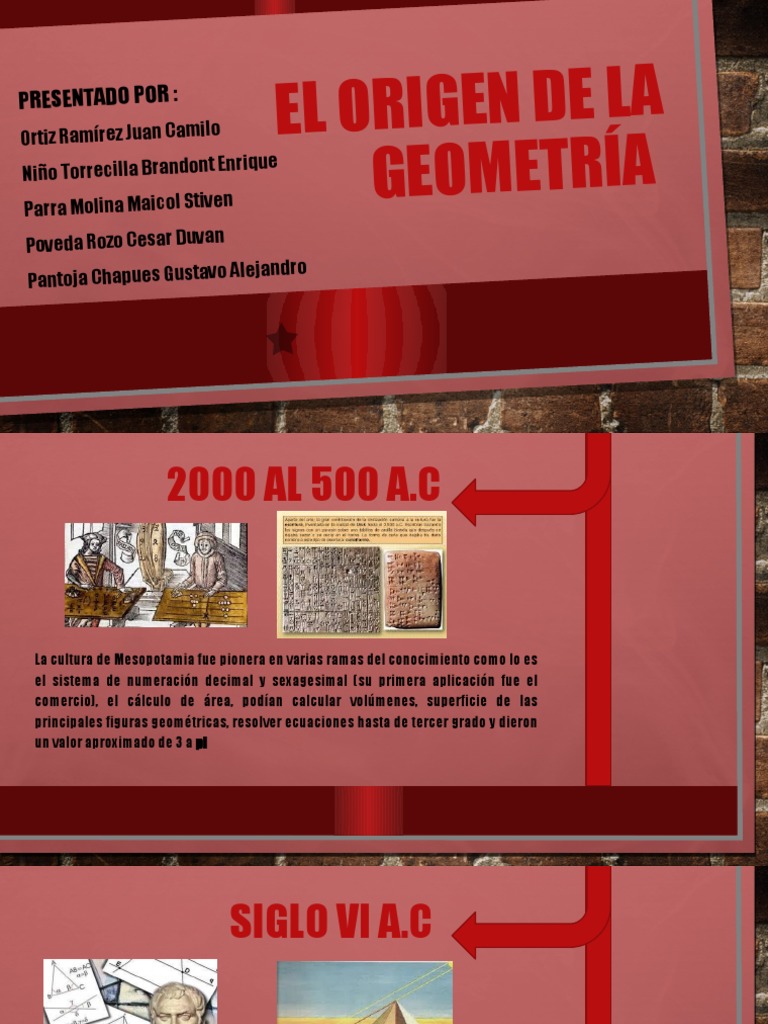 El Origen de La Geometría | PDF | Geometría | Geometría analítica