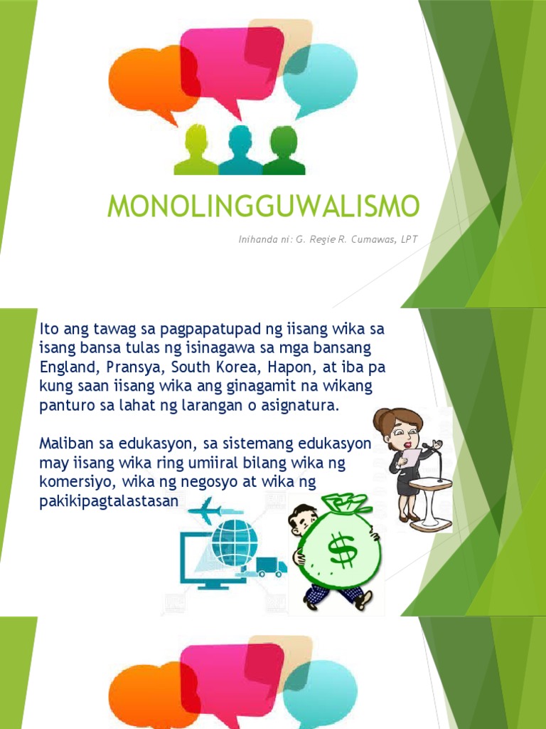 Mono, Bili, at Multi | PDF