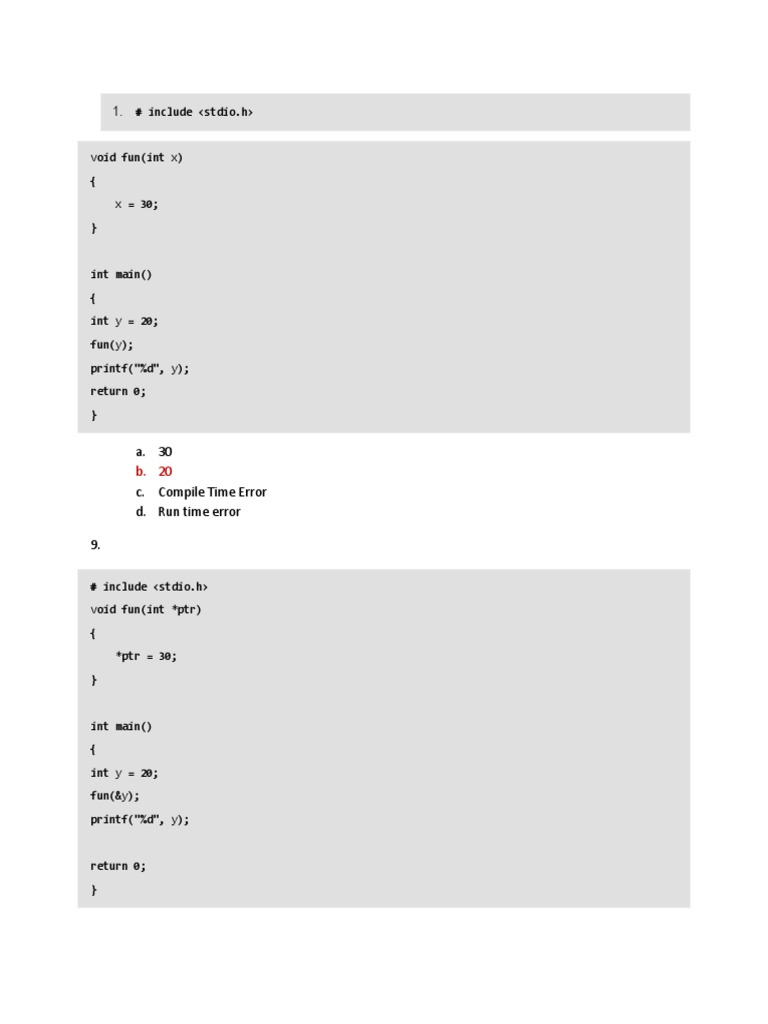 Pseudocode Test 3 | PDF