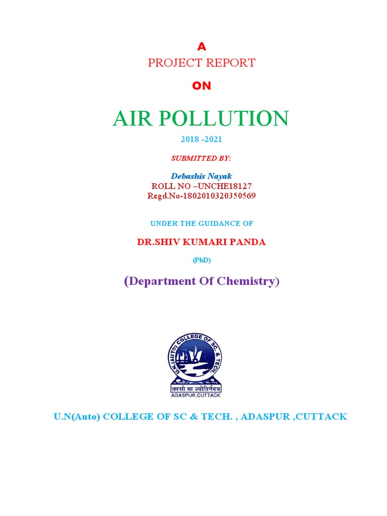 Air Pollution | PDF | Air Pollution | Particulates