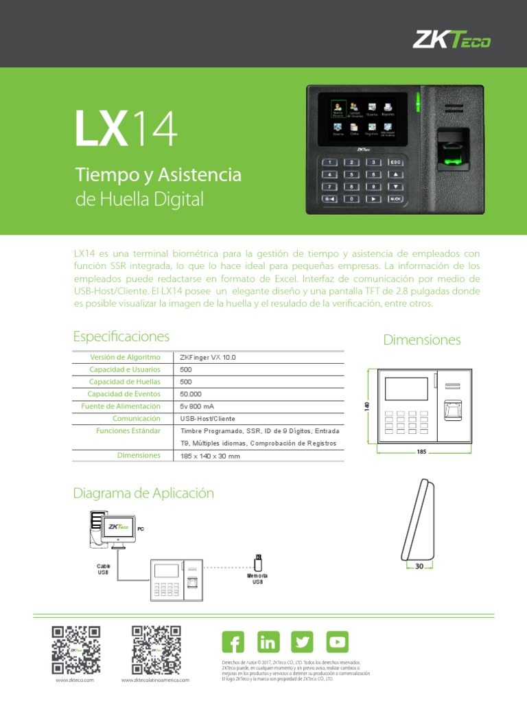 LX14 | PDF | USB | Edad de información