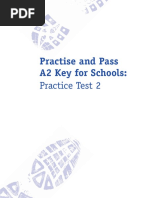 Ready For B1 Preliminary For Schools Practice Tests ANSWER KEYS | PDF ...