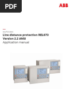 Rel670 Manual | PDF | Electric Power System | Transformer