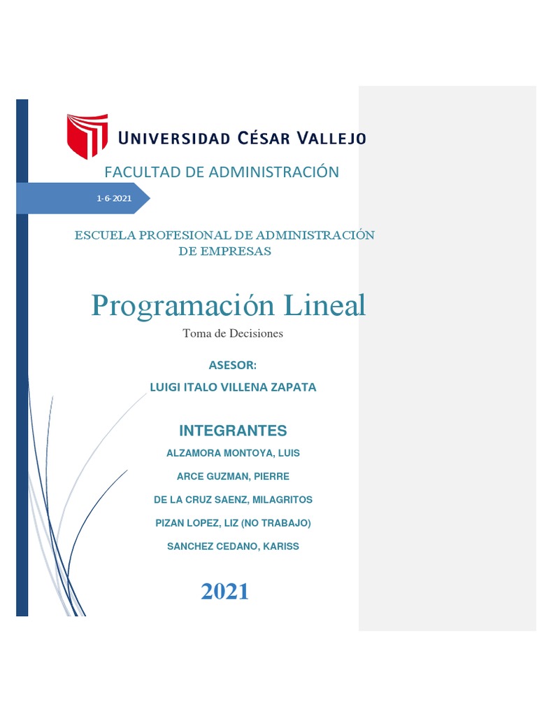 Práctica Grupal Programacion Lineal | PDF | Aceituna | Presupuesto