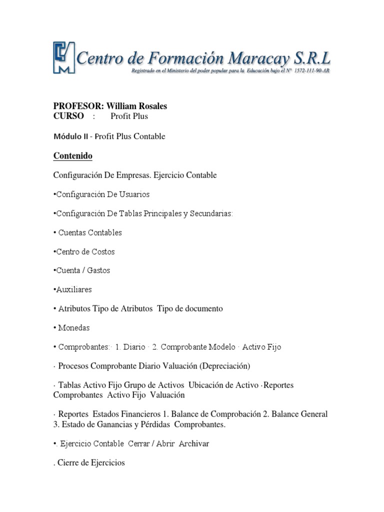 2 - Profit Contable | PDF
