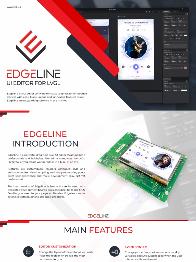 Edgeline LVGL | PDF