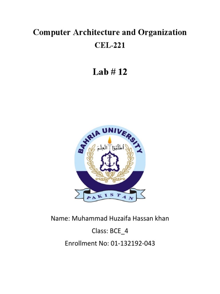 Computer Architecture and Organization | PDF