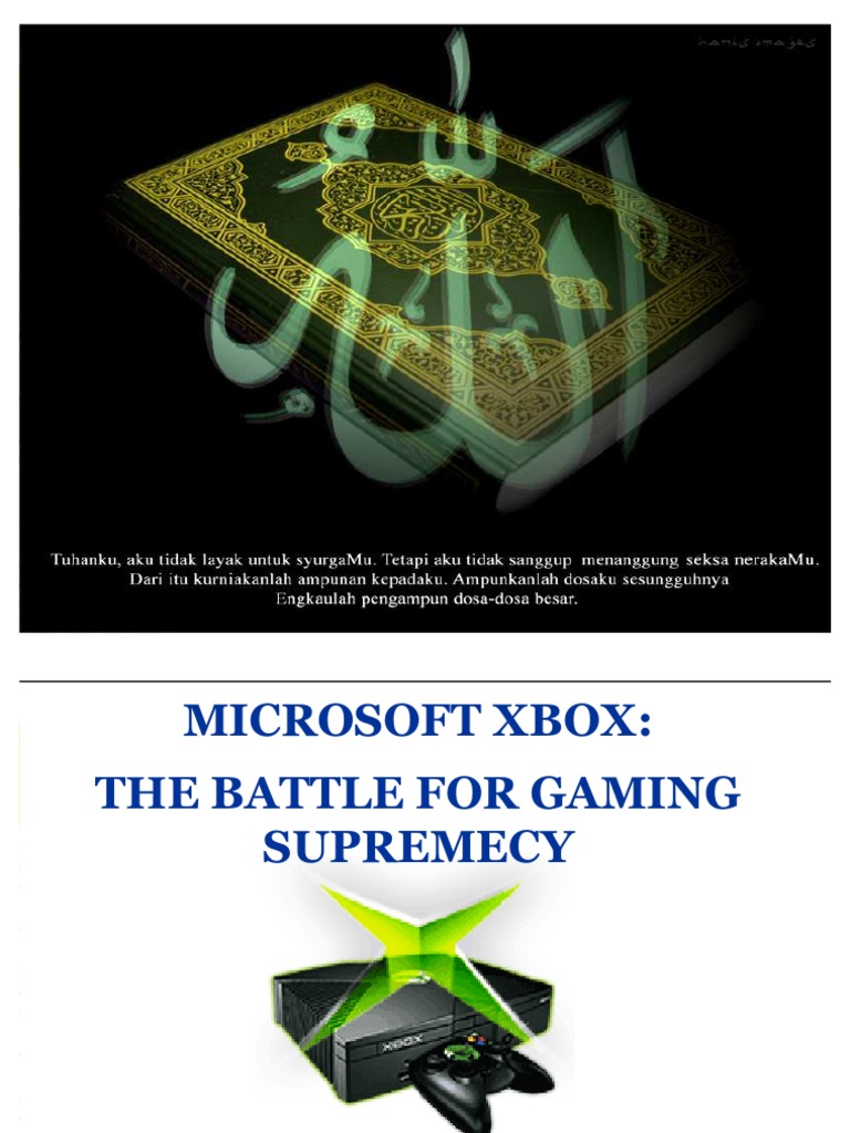 Presentation Xbox | PDF | Xbox (Console) | Video Game Consoles