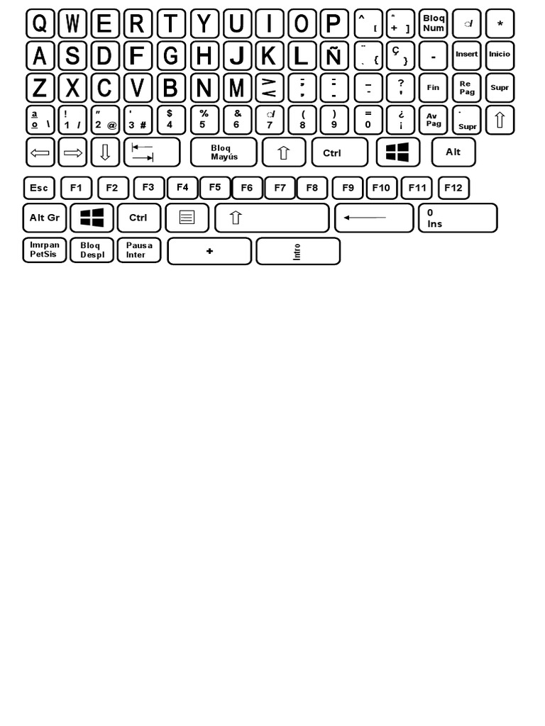 Letras para Teclado | PDF