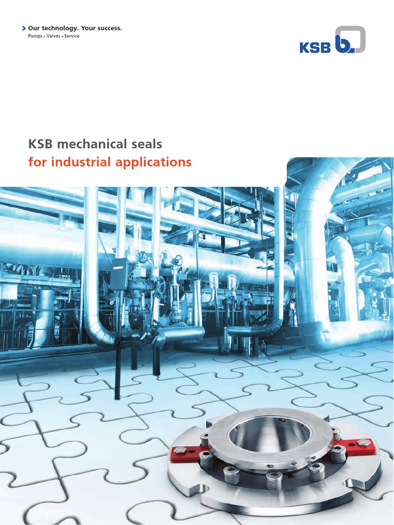 KSB Mechanical Seals: For Industrial Applications | PDF | Pump ...