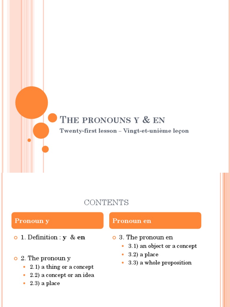 Excellent French Pronouns and Prepositions-Book | PDF | Noun | Pronoun