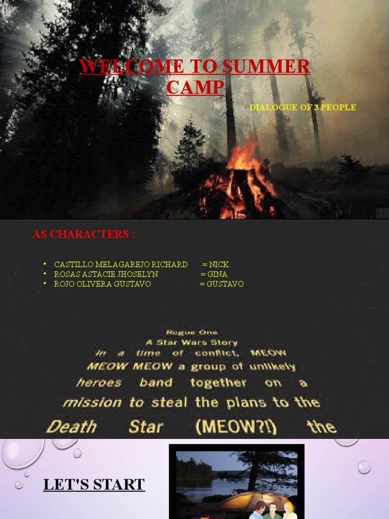 Welcome To Summer Camp | PDF | Home & Garden
