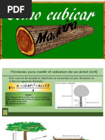 Guia de Cubicación de La Madera | PDF | Volumen | Pie (unidad)