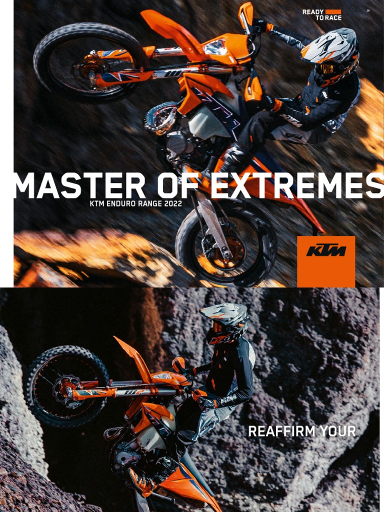 KTM EXC Range - 2022 Brochure - en | PDF | Clutch | Motorcycle