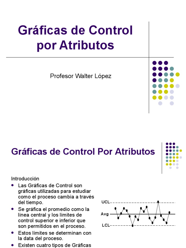 Graficas de Control Por Atributo | PDF | Estadísticas | Muestreo (Estadísticas)