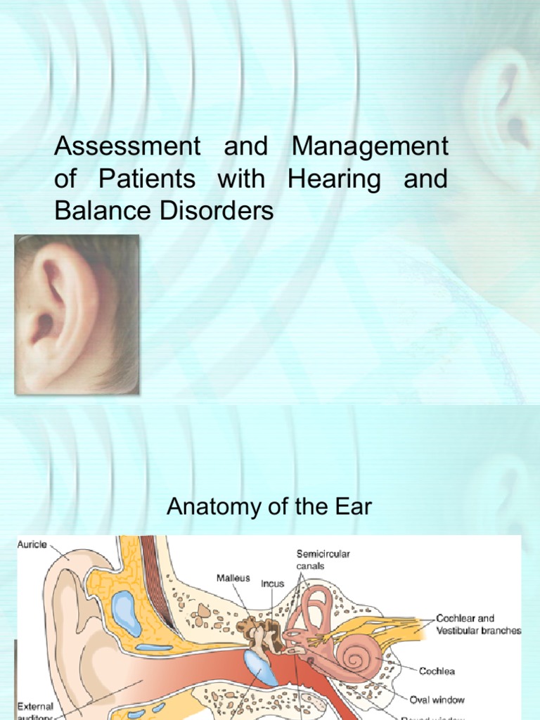 Ears Disorders | PDF | Ménière's Disease | Ear