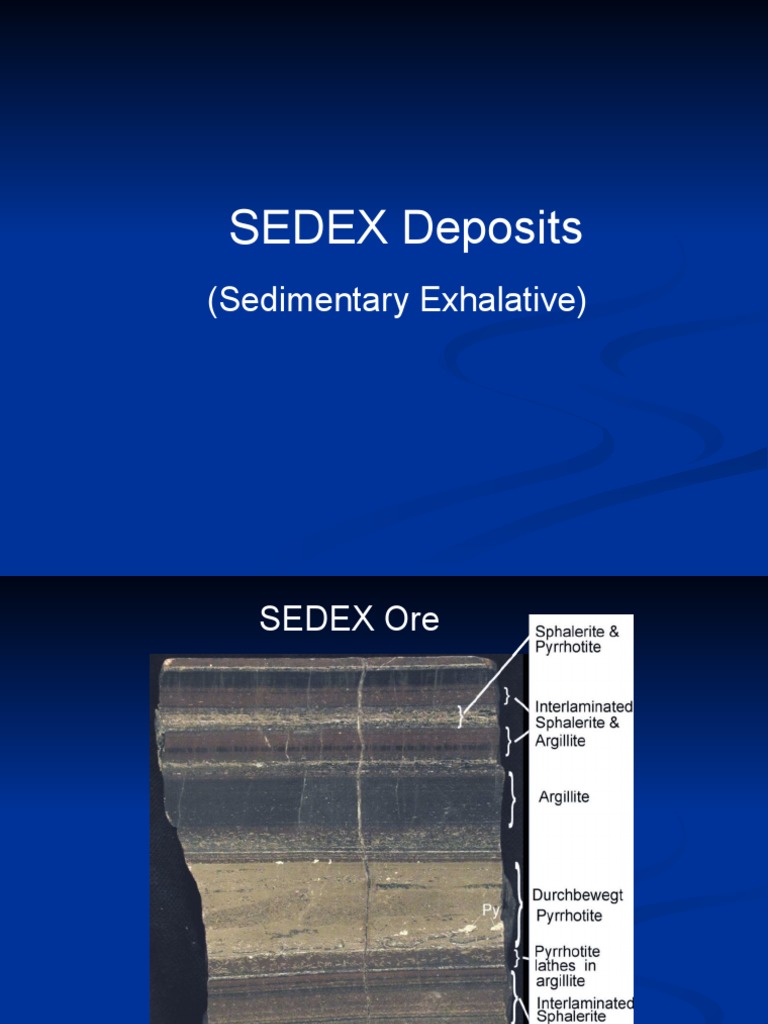 SEDEX Deposits: (Sedimentary Exhalative) | PDF | Social Science ...