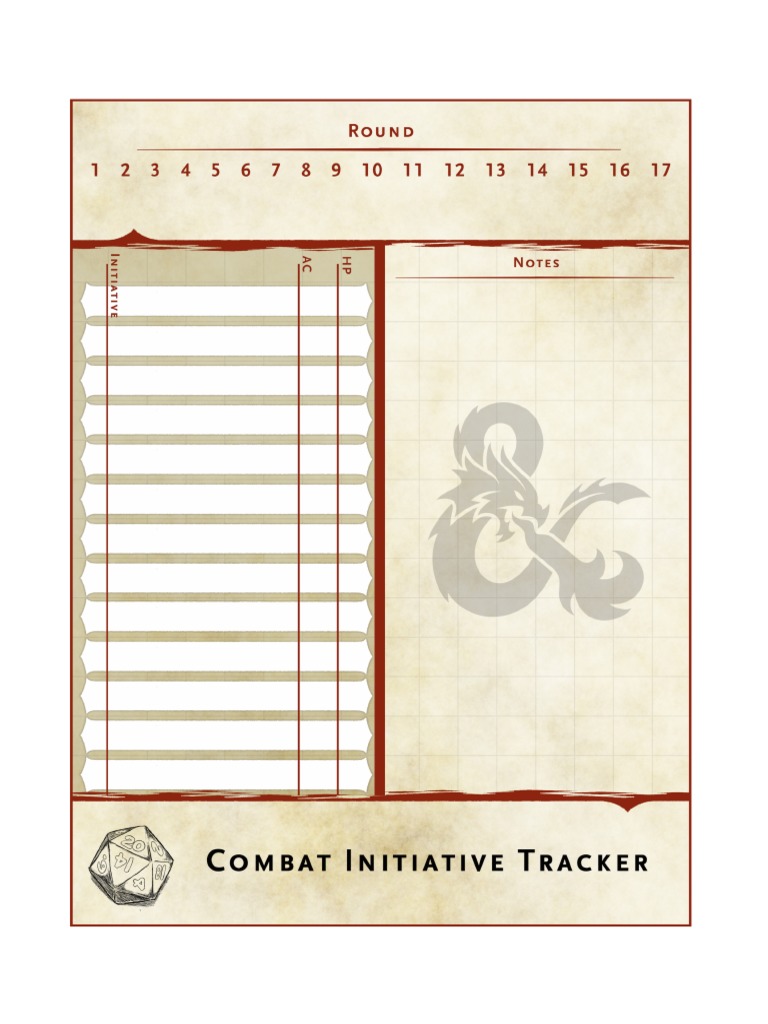 Combat Tracker | PDF