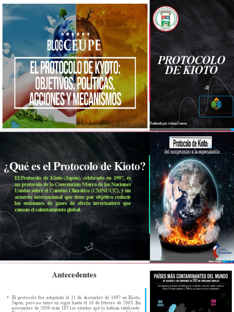 Protocolo de Kyoto | Descargar gratis PDF | Protocolo de Kyoto | Cambio ...