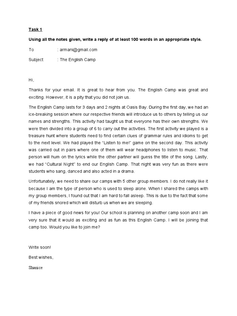 Muet Writing Task | PDF | Fashion | Clothing