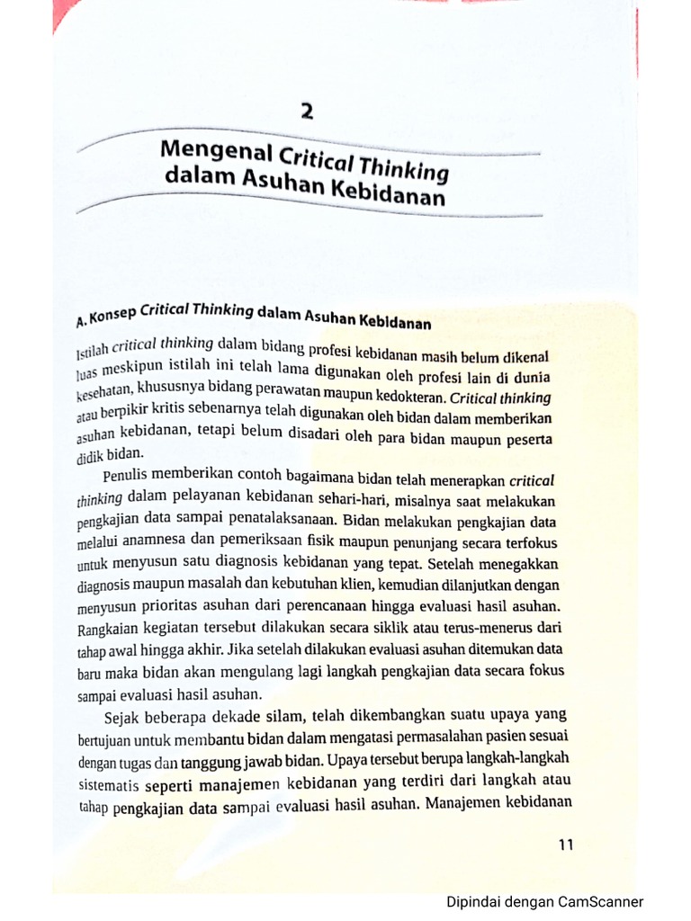 Critical Thinking | PDF