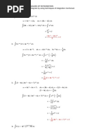 Solved Problems in Definite Integrals | PDF | Trigonometric Functions | Applied Mathematics