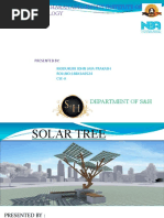 CIVIL Solar Tree | PDF | Solar Energy | Solar Panel