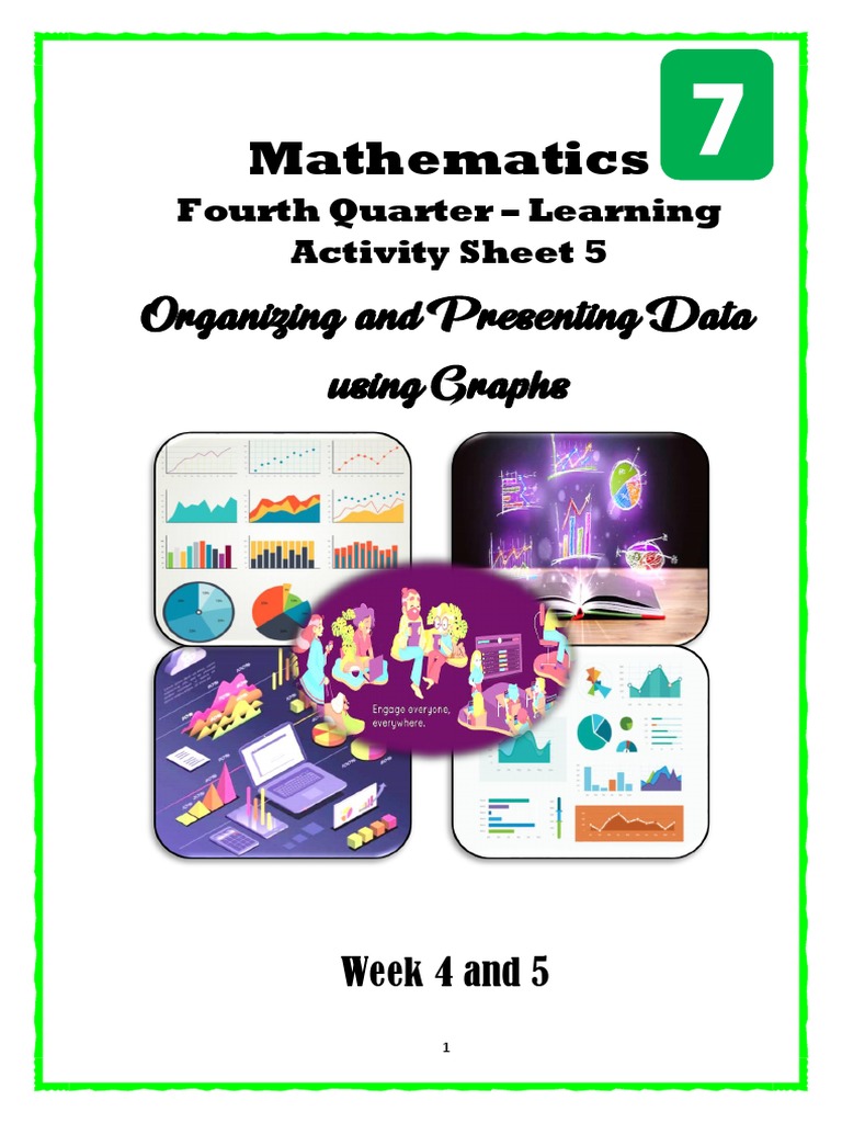 Organizing and Presenting Data Using Graphs: Mathematics | PDF | Pie Chart | Histogram