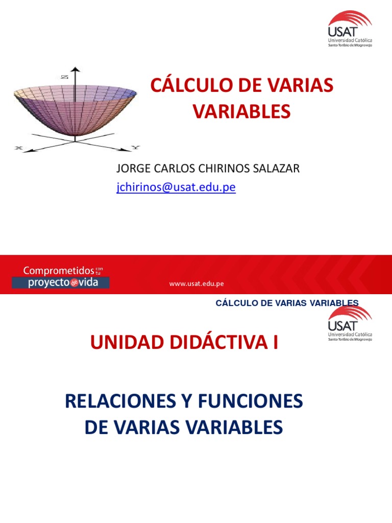 Cálculo de Varias Variables en R³ | PDF