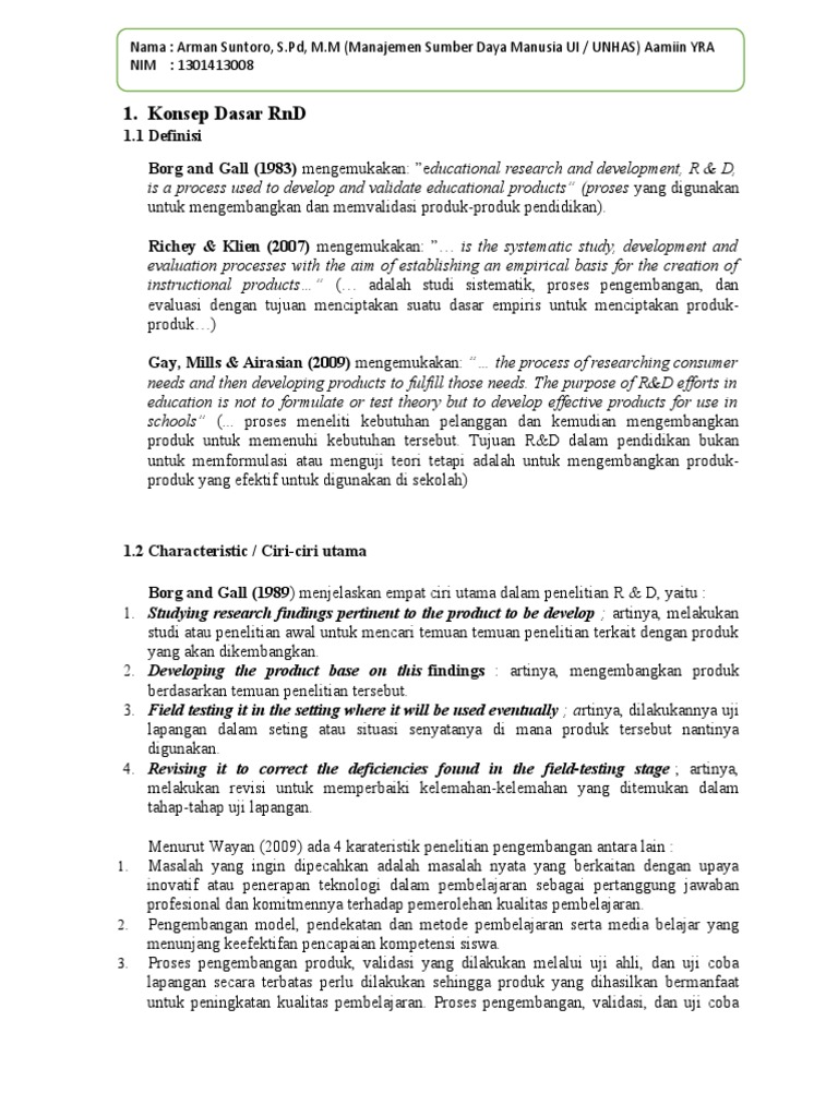 Konsep Dasar RND | PDF