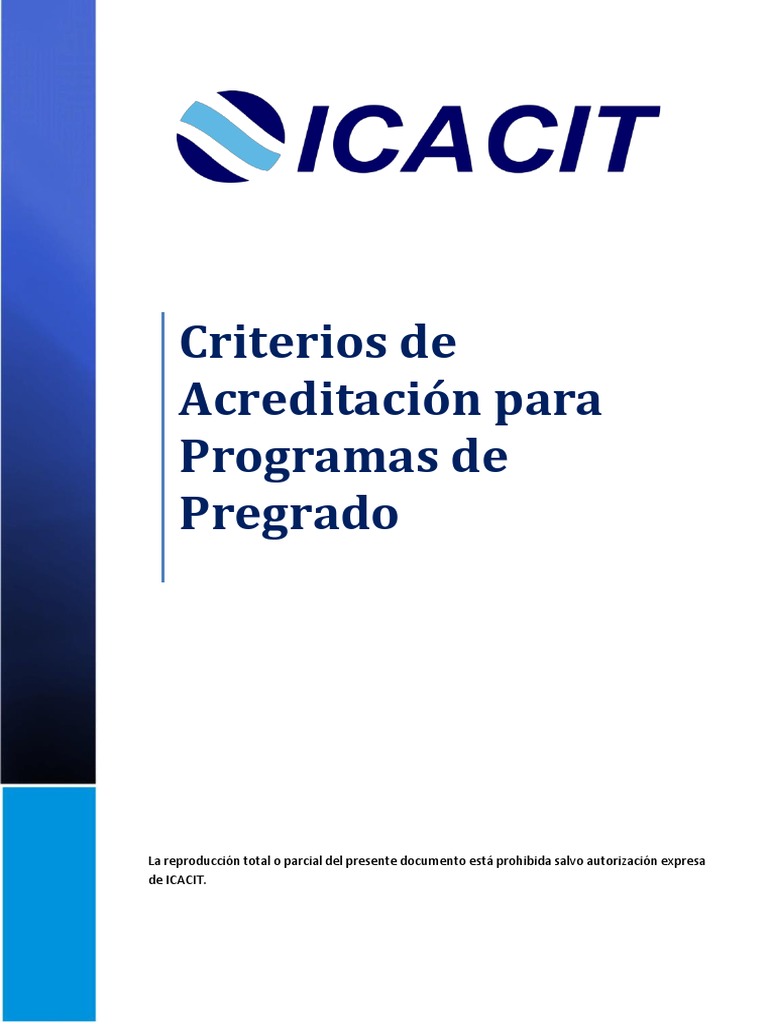 Modelo ICACIT | PDF | Ciencias de la Computación | Ingeniería