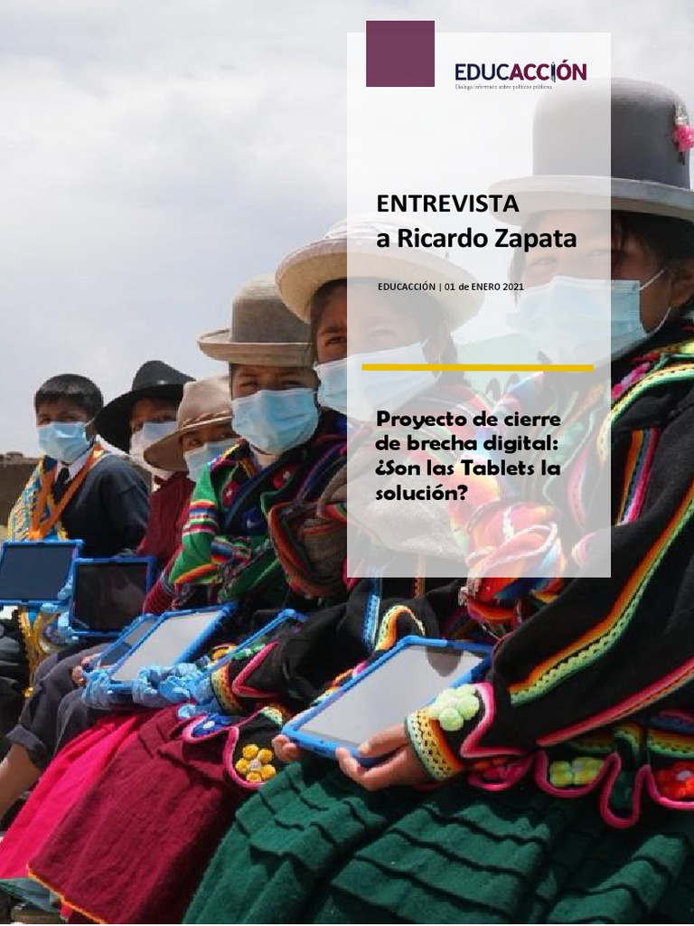 Proyecto de Cierre de Brecha Digital - Son Las Tablets La Solución ...