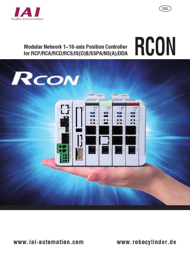 Modular Network 1 16-Axis Position Controller For RCP/RCA/RCD/RCS/IS (D ...