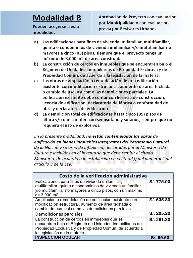 Modalidad B | PDF | Póliza de seguros | Seguro