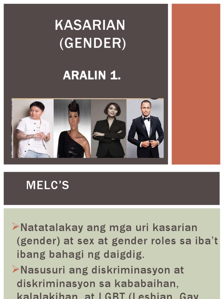 Kasarian (Gender) | PDF