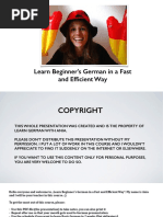 GERMAN A1 Lesson - 1 | PDF | German Language | Alphabet