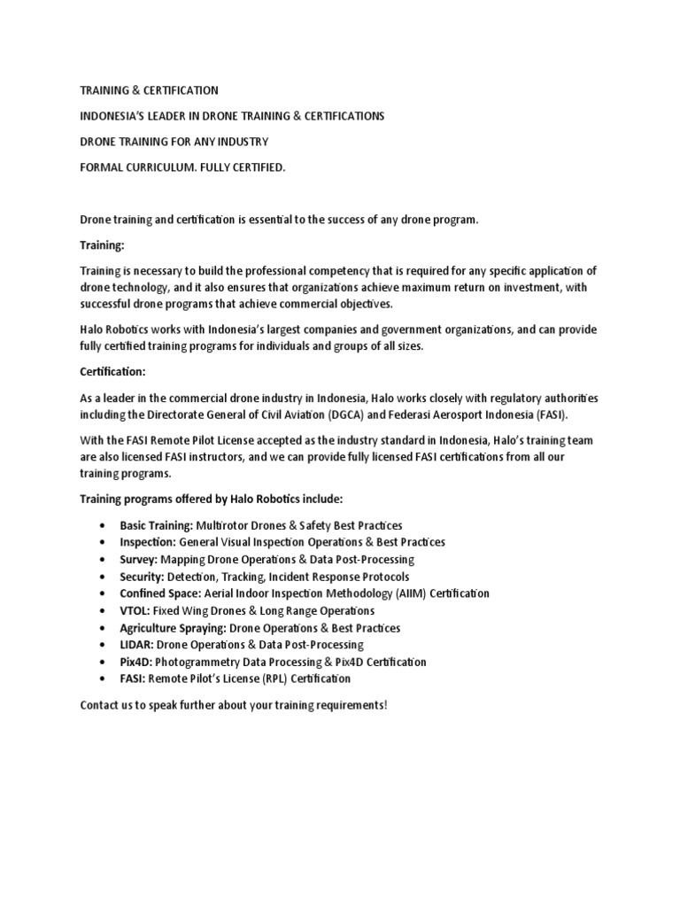 Copy - TRAINING | PDF