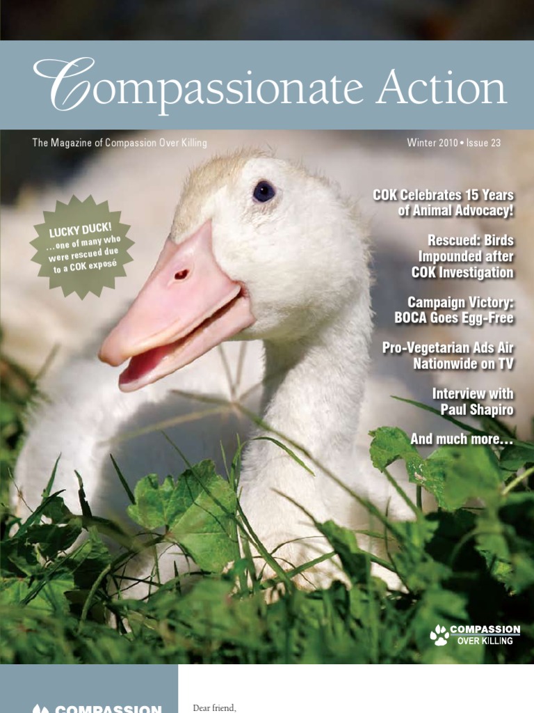 Compassionate Action - Issue 23 | PDF | Foods | Food And Drink