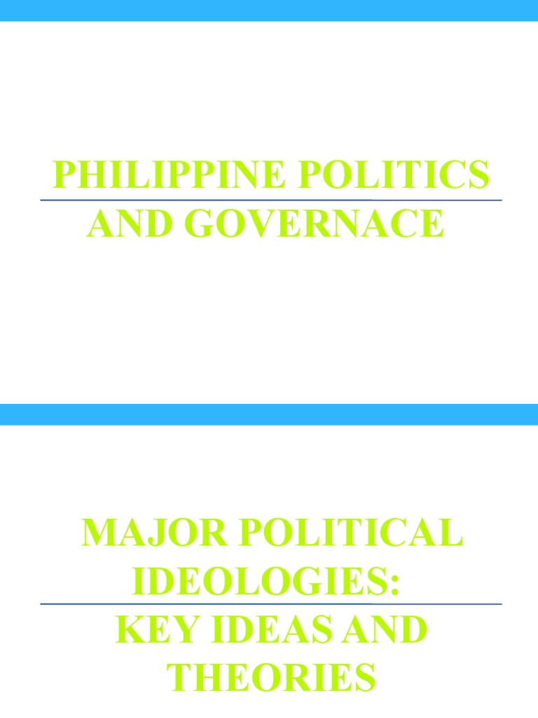 Major Political Ideologies Explained | PDF | Conservatism | Socialism
