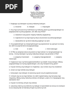 ESP 6 Q3 Summative Test | PDF