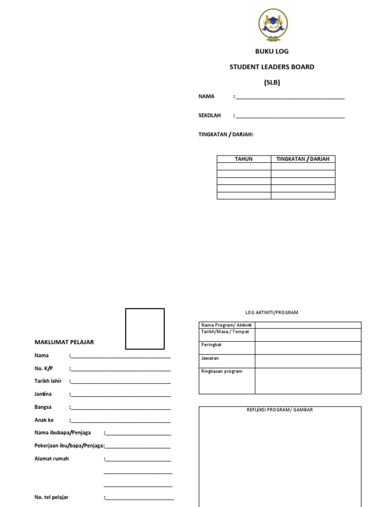 Buku Log SLB | PDF