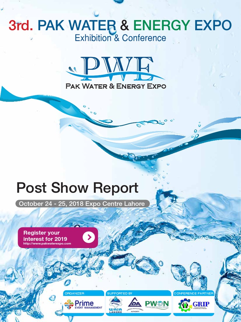 Pak Water Expo: Energy | PDF | Wastewater | Sewage Treatment