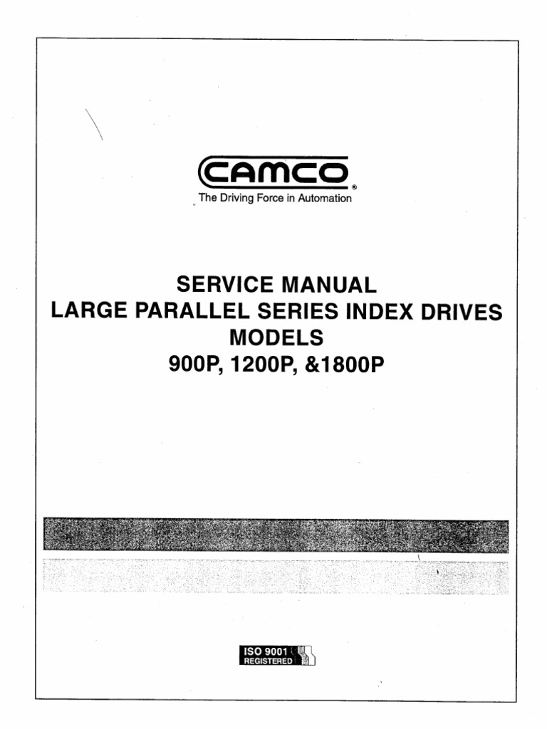 CAMCO Large-Parallel Manual 0067 | PDF