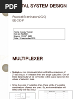 Verilog Code For 4 - 1 Multiplexer (MUX) - All Modeling Styles | PDF ...