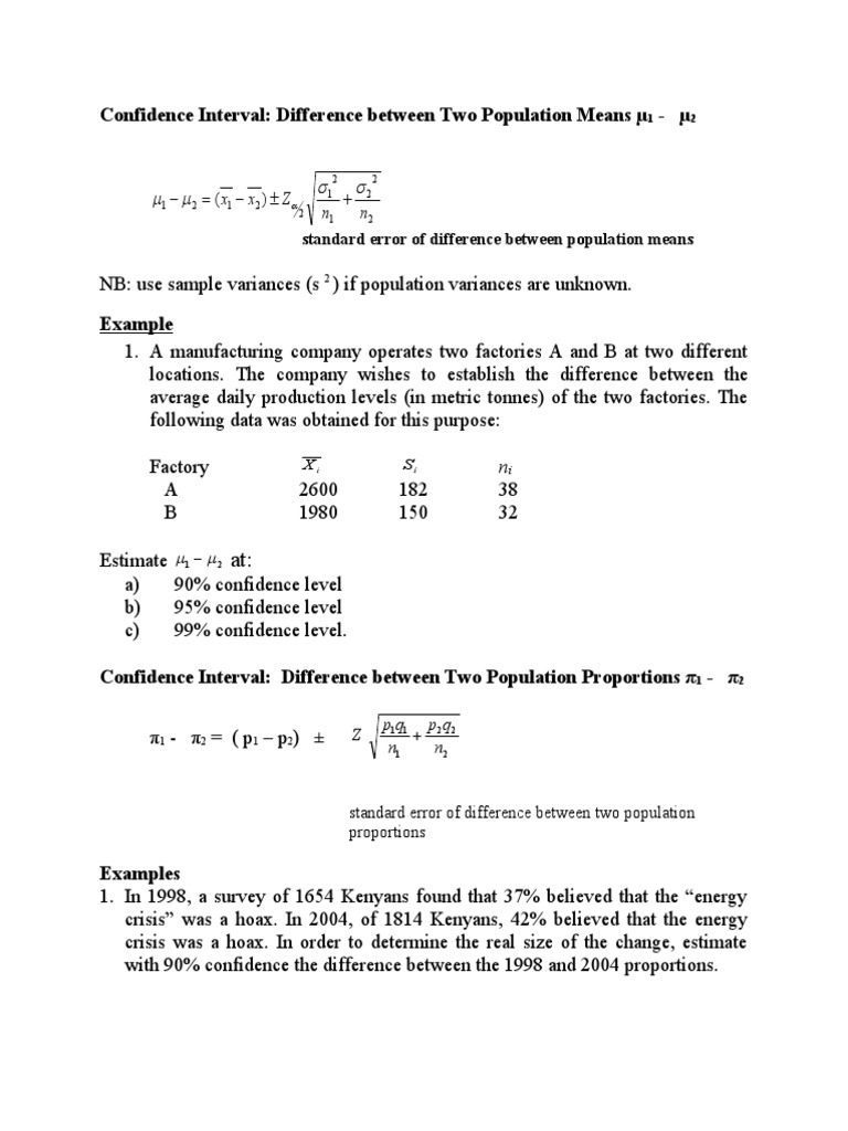 9B BMGT 220 THEORY of ESTIMATION 2 | PDF | Confidence Interval | Sample Size Determination