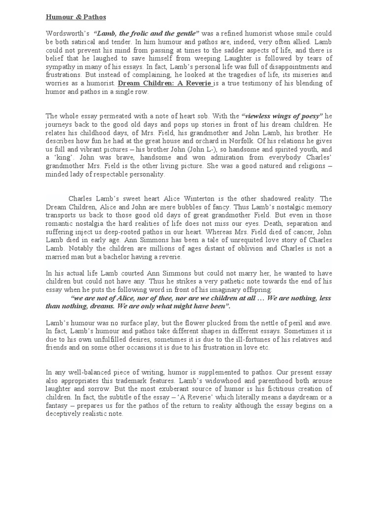 Humour & Pathos: Than Nothing, Dreams. We Are Only What Might Have Been ...