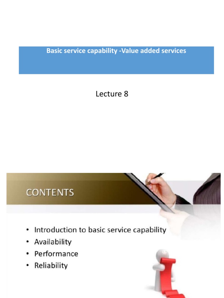 Basic Service Capability - Value Added Services | PDF | Business