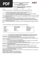 3rd Quarter Exam in Esp-7 | PDF